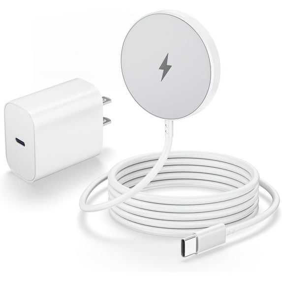 NEOYFC Wireless Charger , 3.3FT 15W Fast Mag-Safe Charger Pad with USB ...