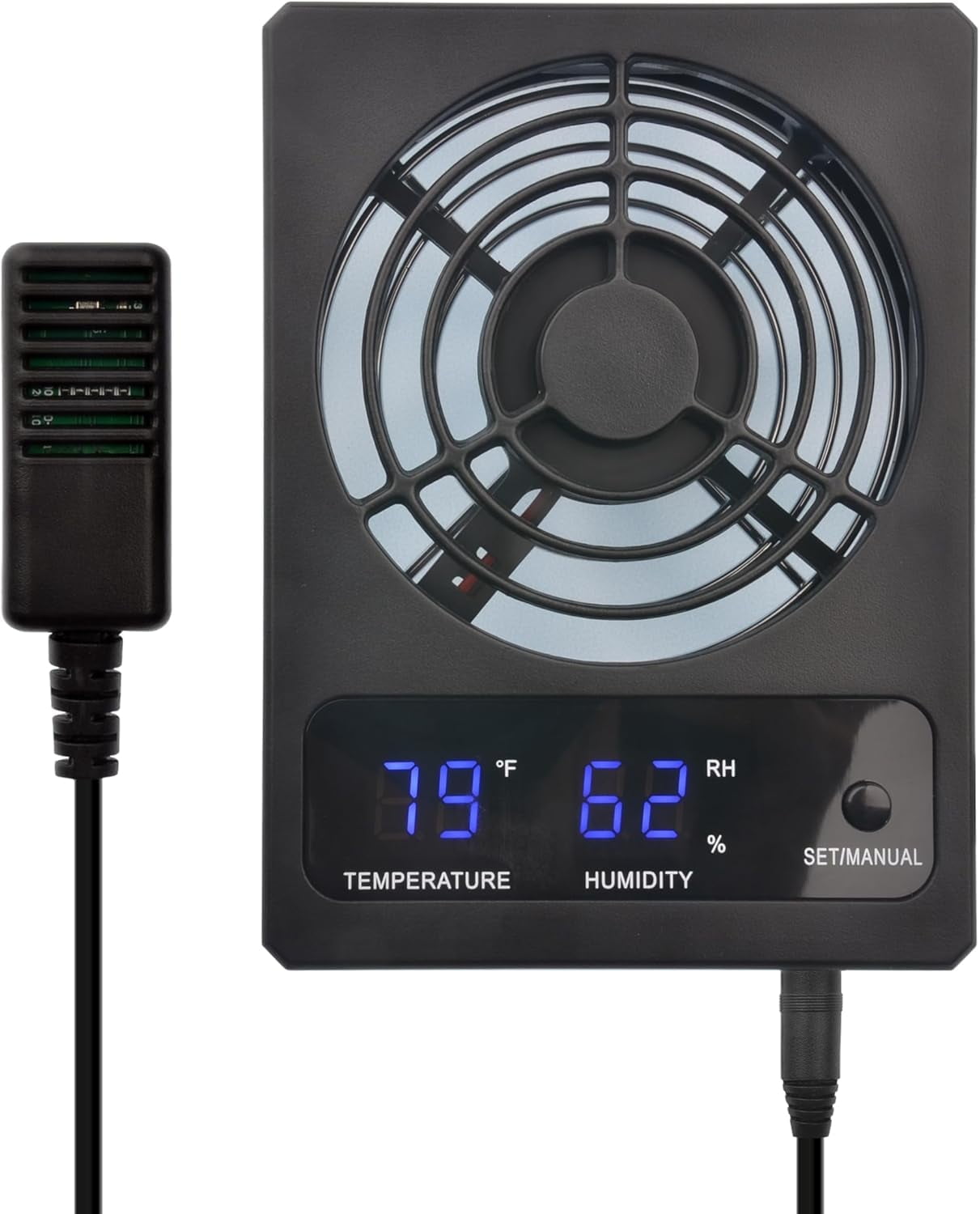 NEPTONION Reptile Ventilation Fan,Smart Humidity Sensor and High-Temp ...