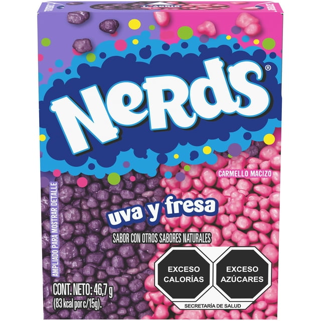 NERDS Grape & Strawberry Candy 46.7g Box - Walmart.com