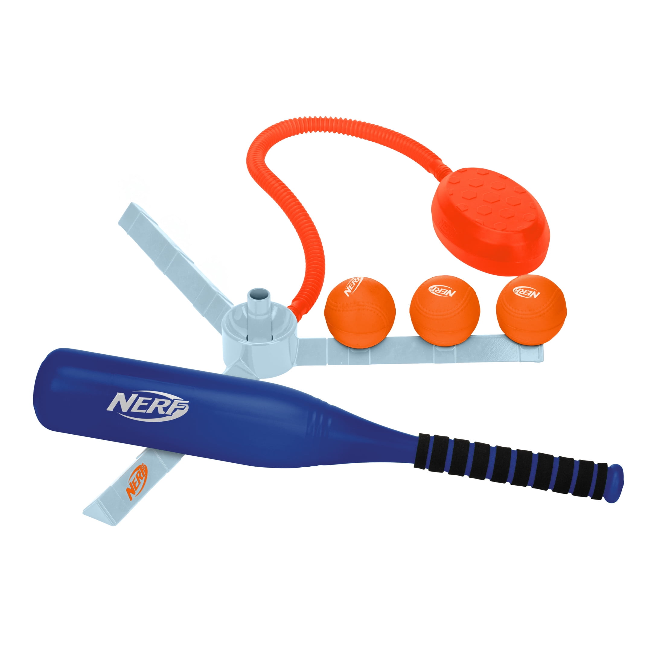 NERF Airtee Kids Baseball Tee Set - Youth Baseball Stomp Launcher ...