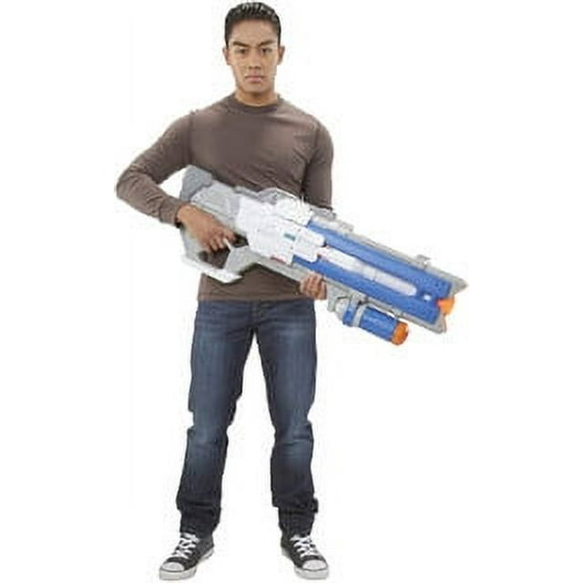 NERF Overwatch Soldier: 76 Rival Blaster - Fully Motorized, High-Impact ...