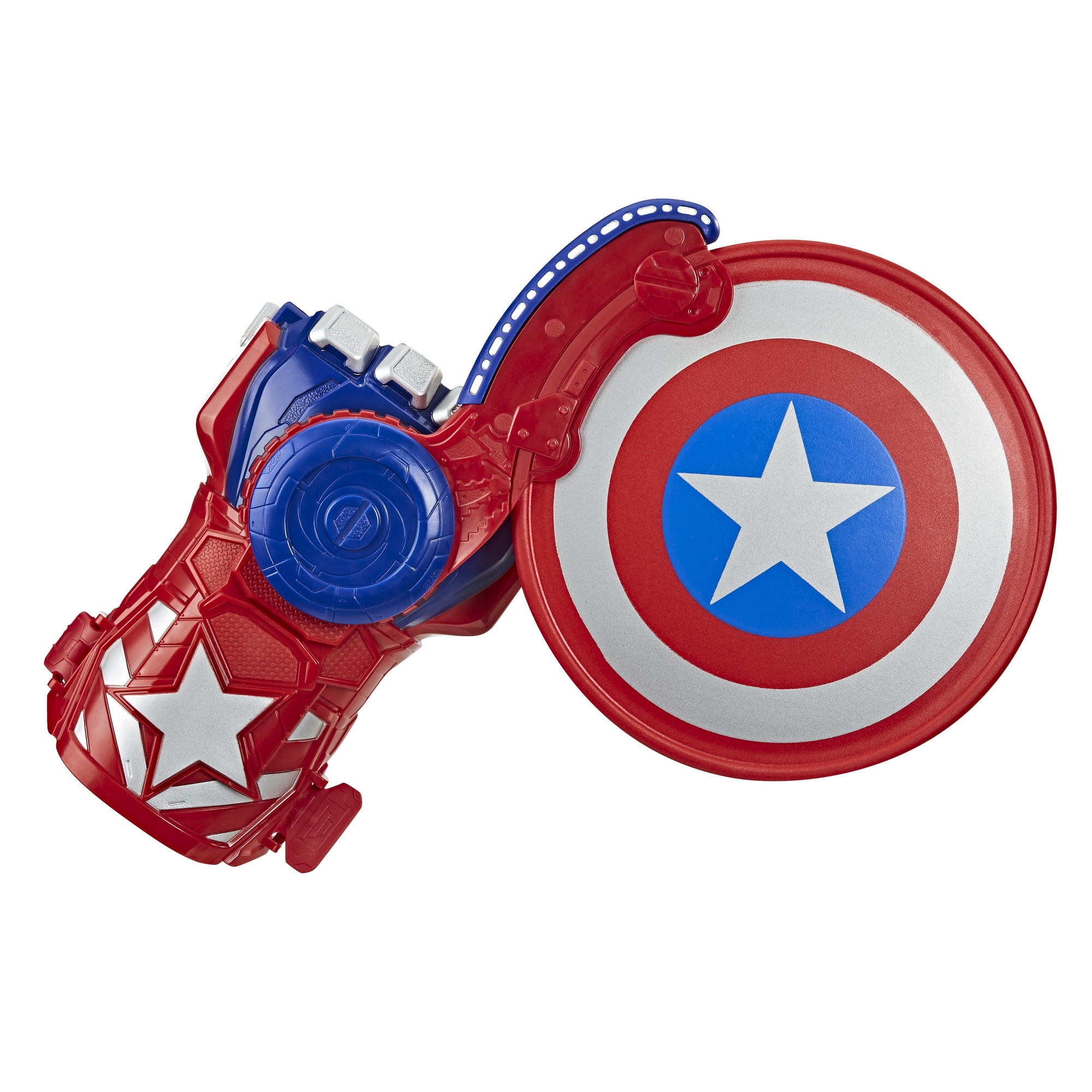 NERF Power Moves Marvel Avengers Captain America Shield Sling Disc ...