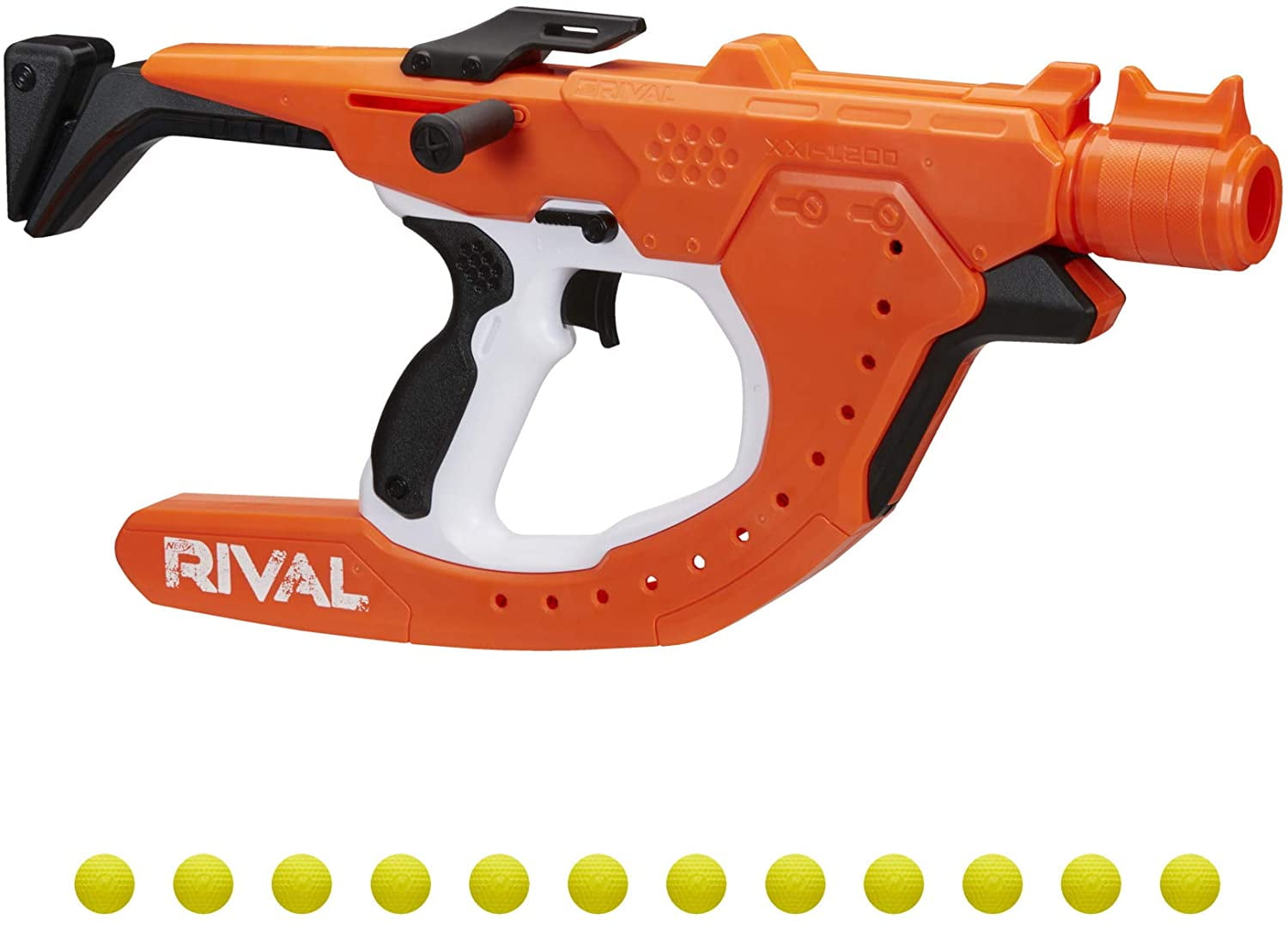 Nerf Rival Curve Shot: Sideswipe XXI-1200, Pistol-style Blaster Gun ...