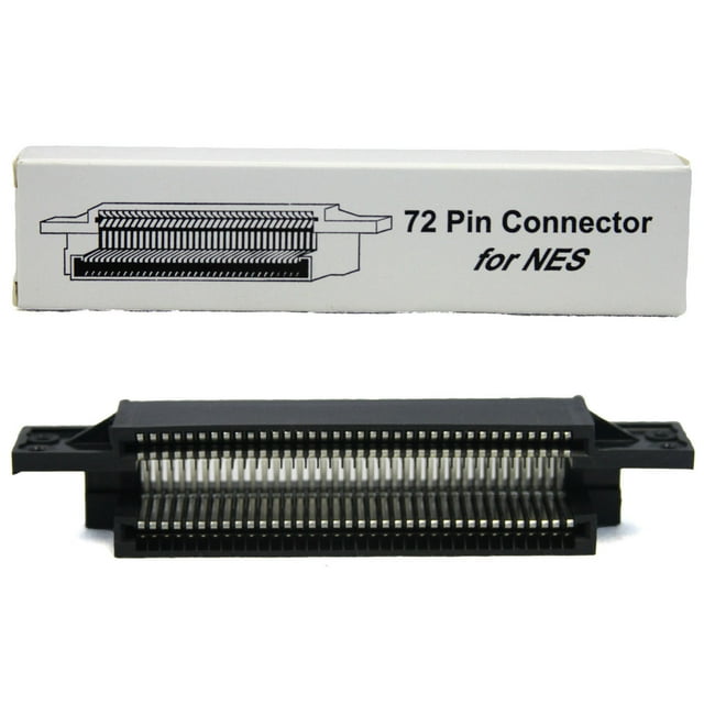 NES 72 Pin Cartridge Slot Connector Replacement (Hexir) - Walmart.com