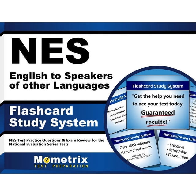 NES English to Speakers of Other Languages Flashcard Study System : NES ...
