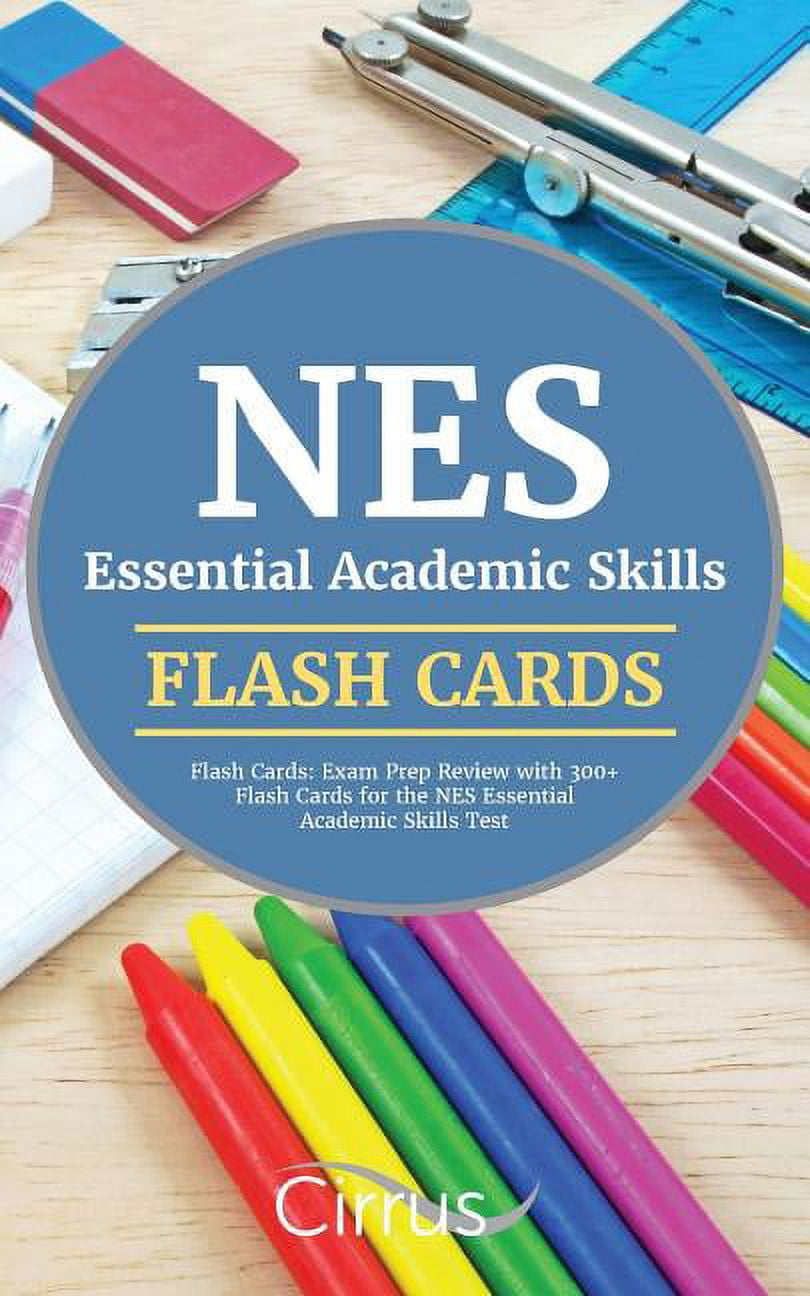 NES Essential Academic Skills Flash Cards: Exam Prep Review with 300 ...