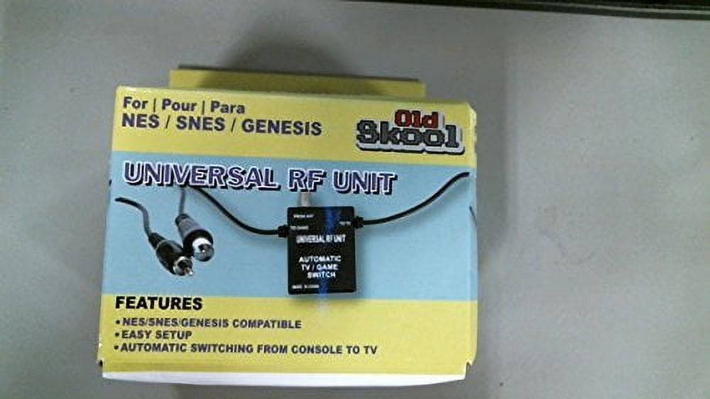 NES/SNES/Sega Genesis Universal RF Unit Automatic TV/Game Switch ...