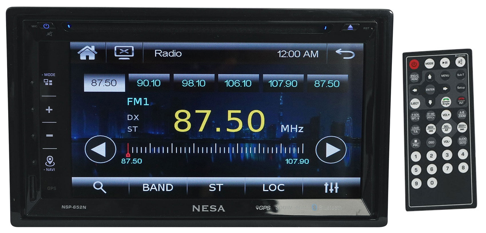 NESA NSP-652N 6.5" Car Monitor 2Din DVD Player w/Bluetooth/GPS/Android PhoneLink - Walmart.com