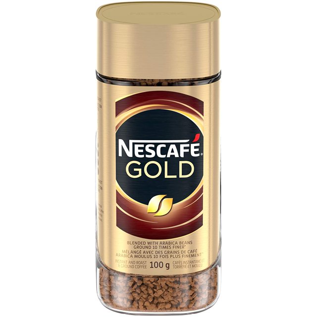 NESCAF Gold Medium Roast Instant Coffee, 100g Jar - Walmart.com