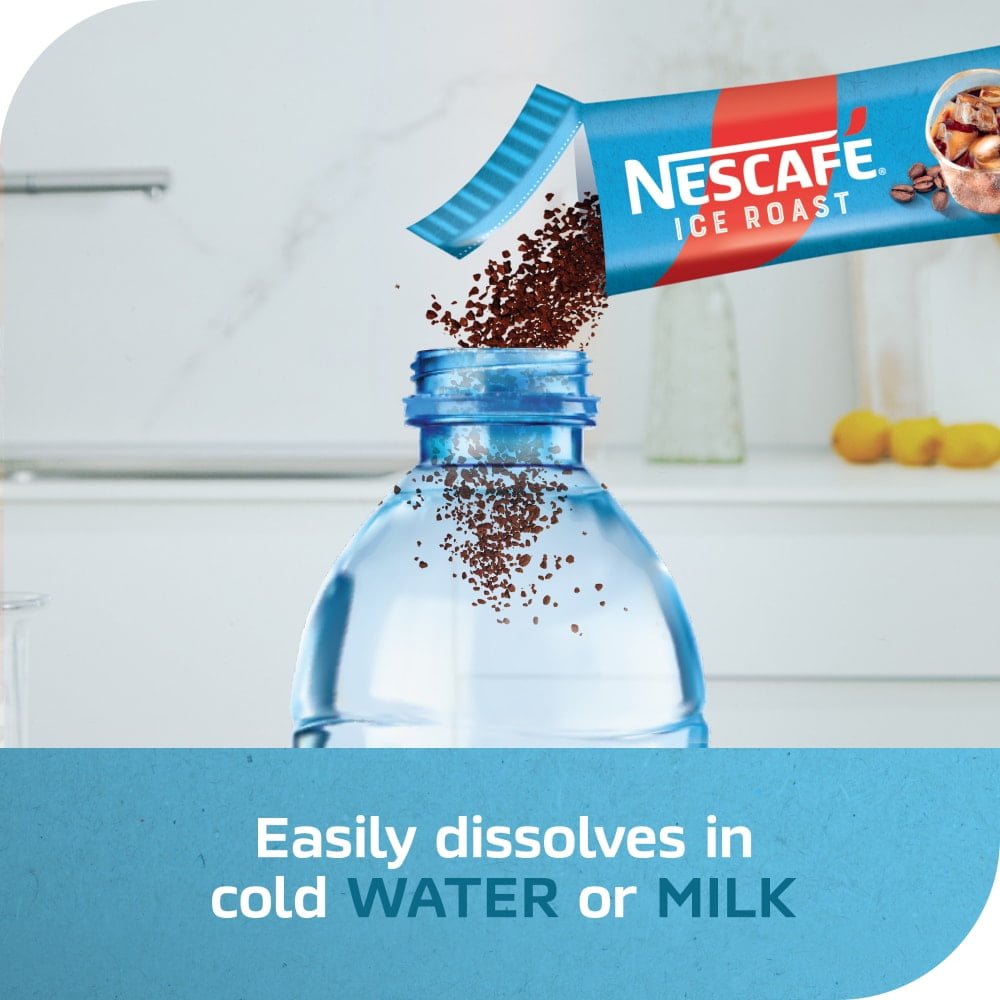 NESCAFÉ Ice Roast Instant Iced Coffee Packets - 8 ct / .31 oz - Pack of ...