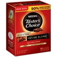 NESCAFE TASTER'S CHOICE House Blend Medium Light Roast Instant Coffee ...