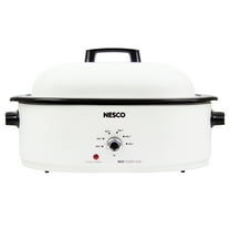 NESCO 18-Qt Electric Slow Roasting Cooker Oven, 1,450-Watt with ...