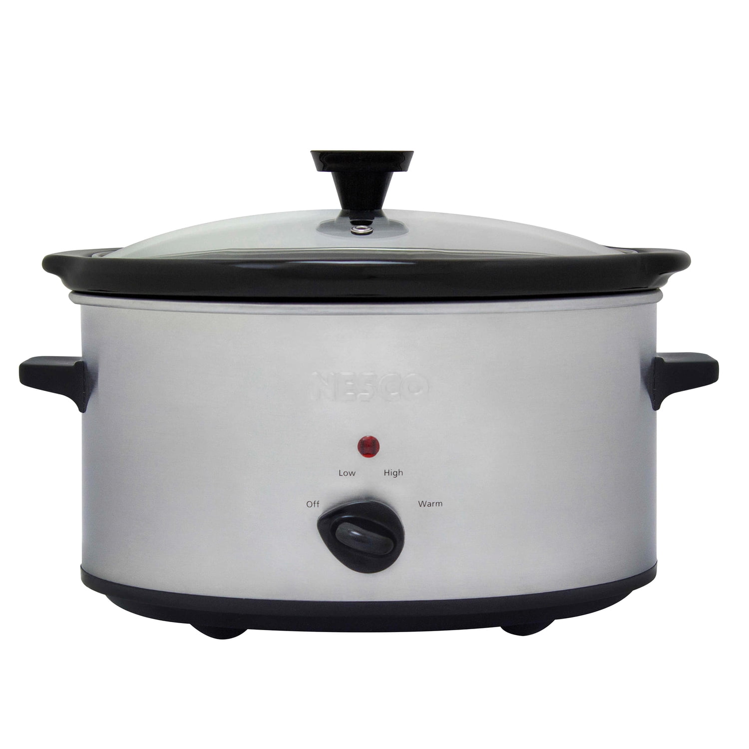 NESCO 8 QT. Slow Cooker, Stainless Steel - Walmart.com