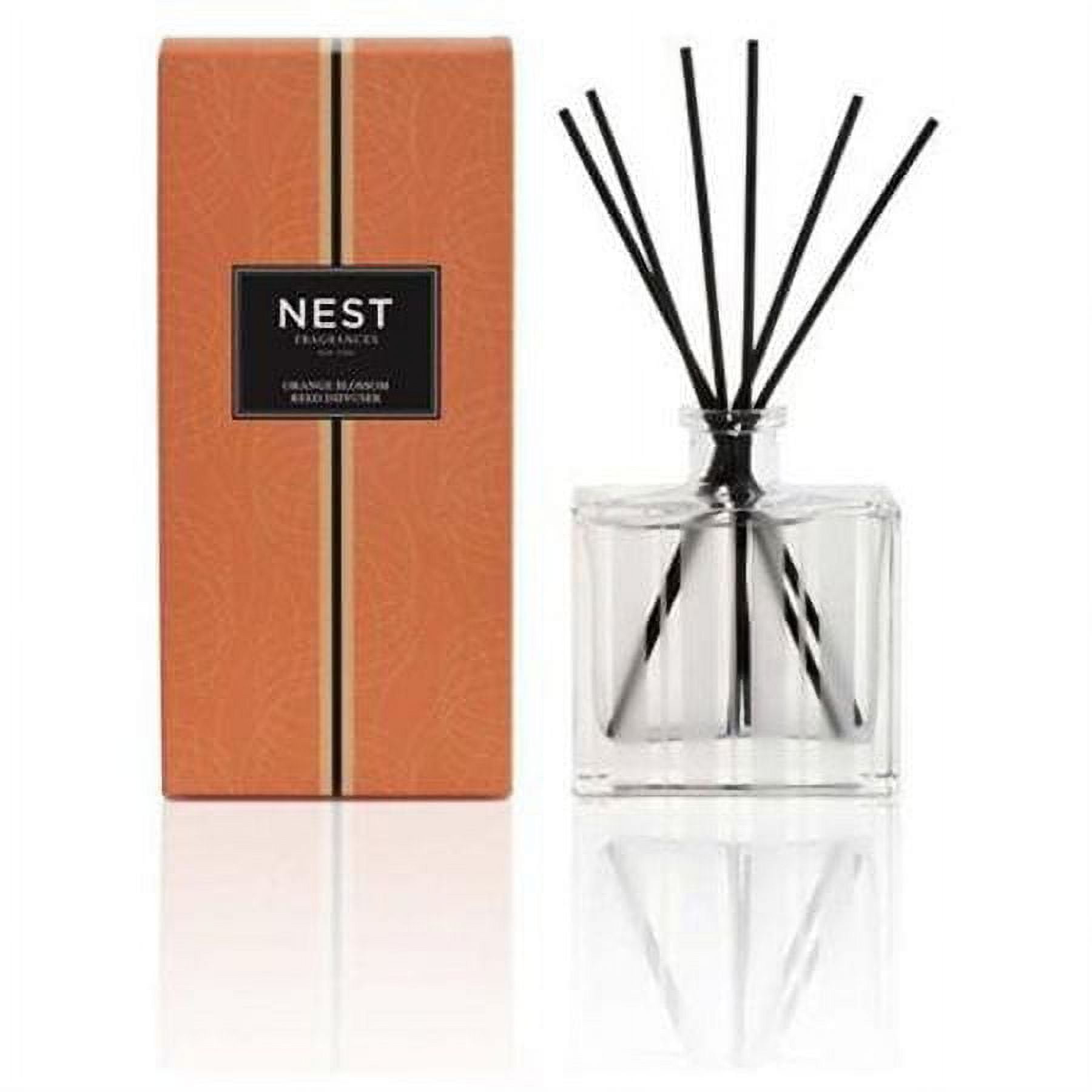 NEST Fragrances Orange Blossom Scented Reed Diffuser, Aroma Stick, 5.9 ...