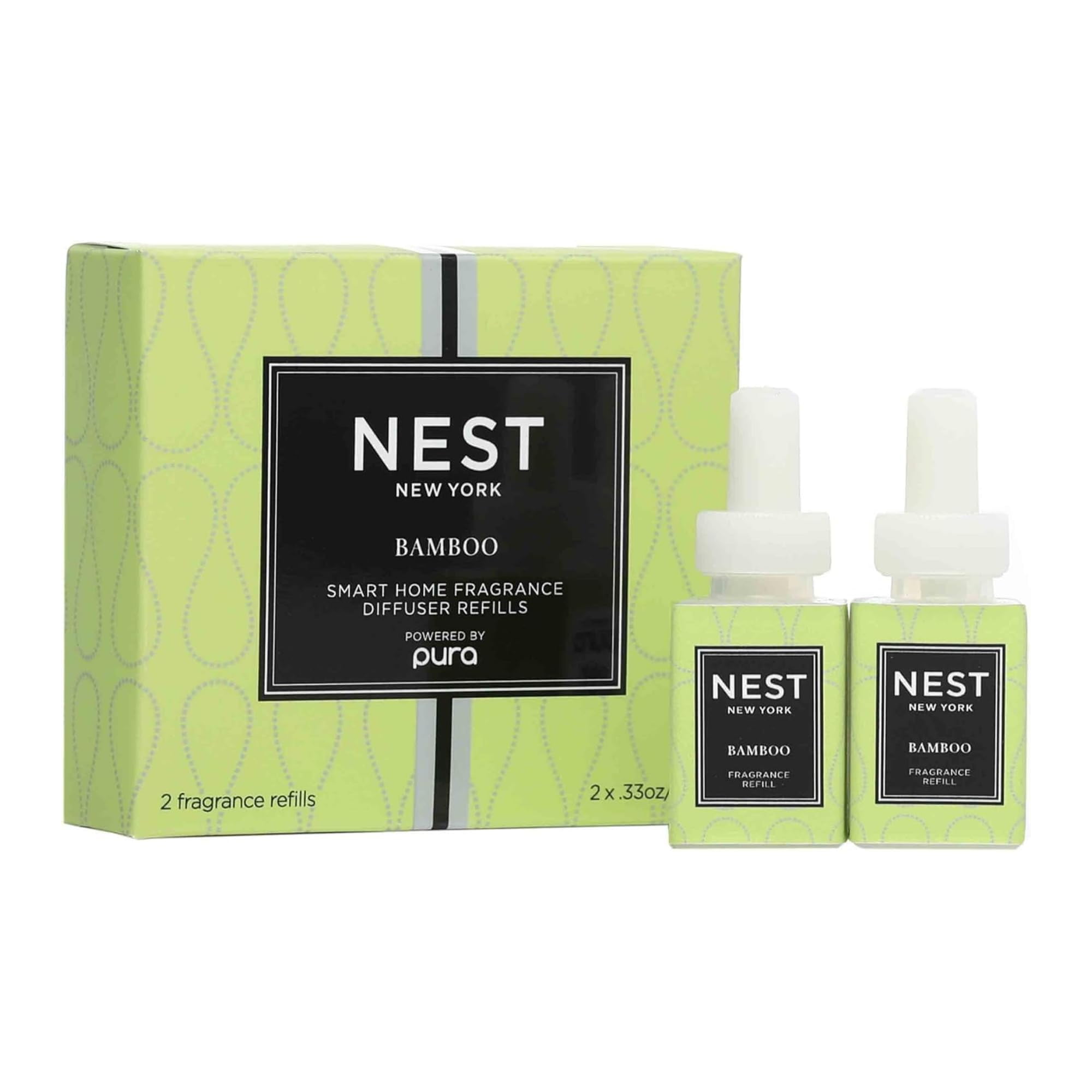 NEST New York Smart Home Fragrance Diffuser Refill Smart Vials, Bamboo ...