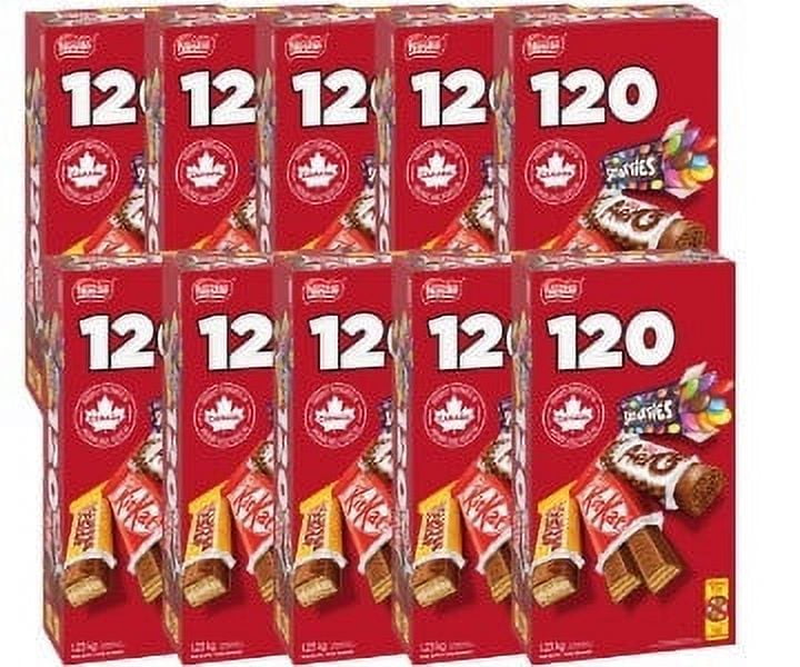 NESTLÉ Assorted Halloween Candy Chocolate, 120 Count (10-Pack) - Mini ...