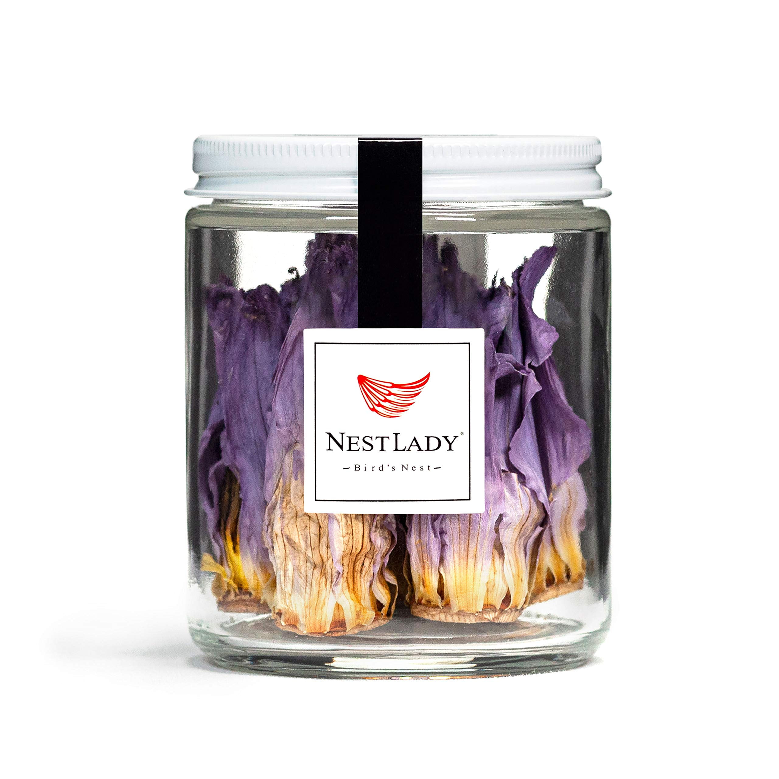 NESTLADY Detox & Antioxidant Wild Purple Lotus Flower Tea – 5-6 Buds (0 ...