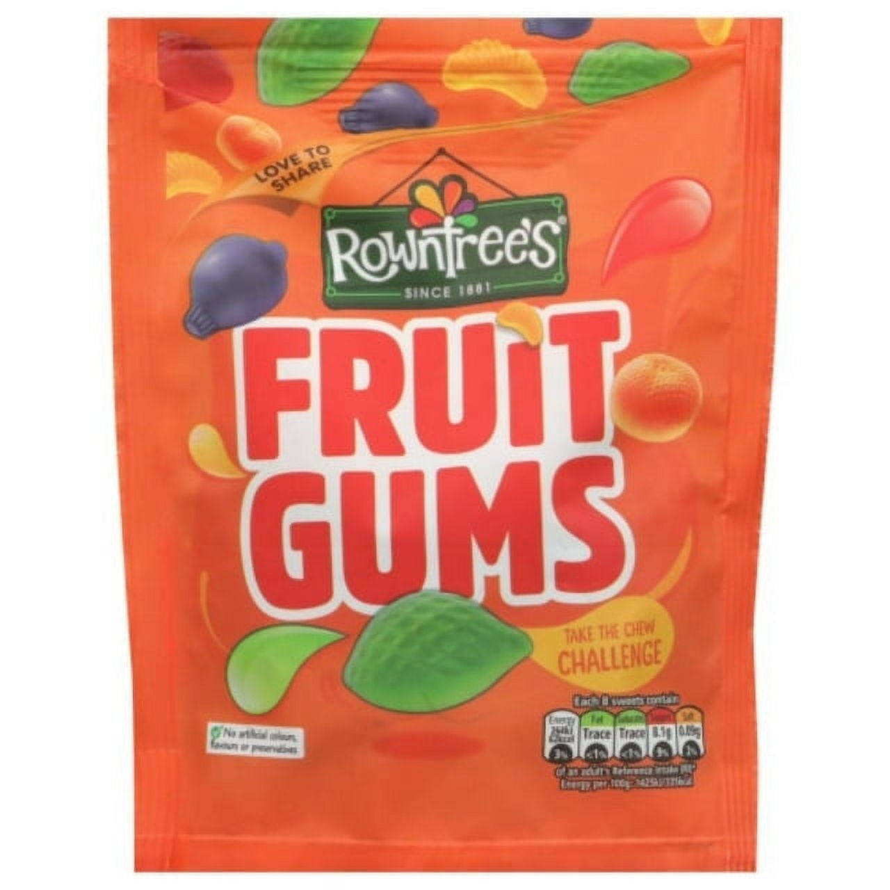 NESTLE CANDY FRUIT GUMS POUCH 5.3 OZ - Pack of 10 - Walmart.com