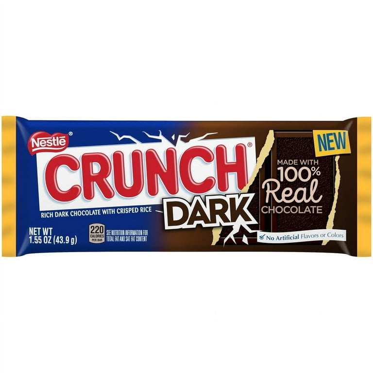 Nestle Crunch Bar REVIEW: Nestle Crunch Dark Bar (2018) – The