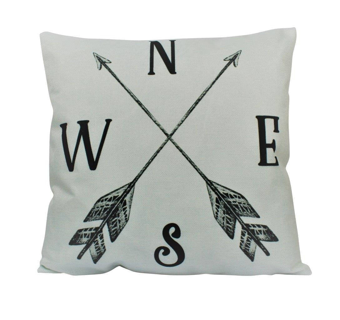 NESW | Pillow Cover | Home Decor | Primitive Decor | Farmhouse Decor ...