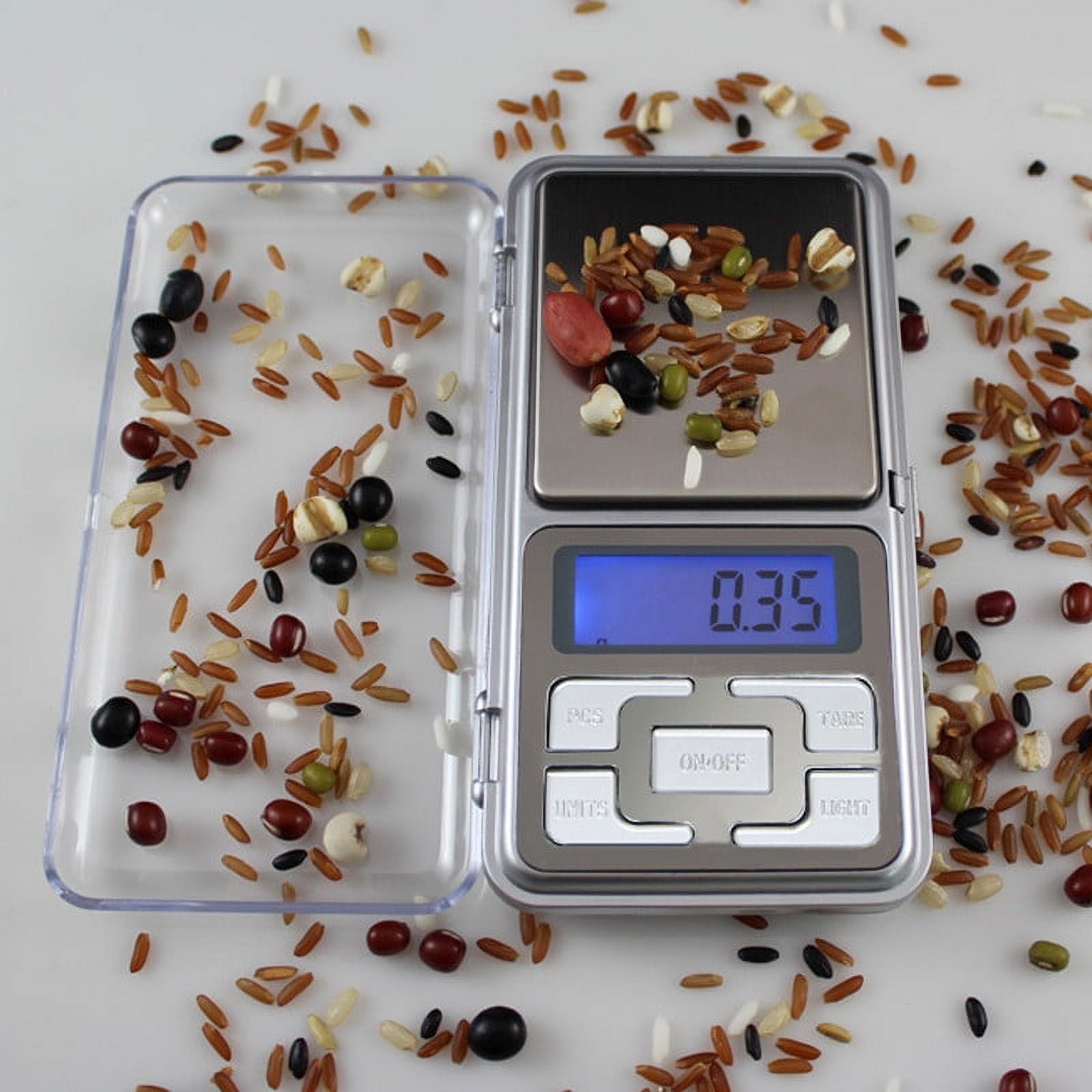 NESZZMIR 300g x 0.01g Digital Scale Jewelry Gold Herb Weight Gram LCD - Walmart.com