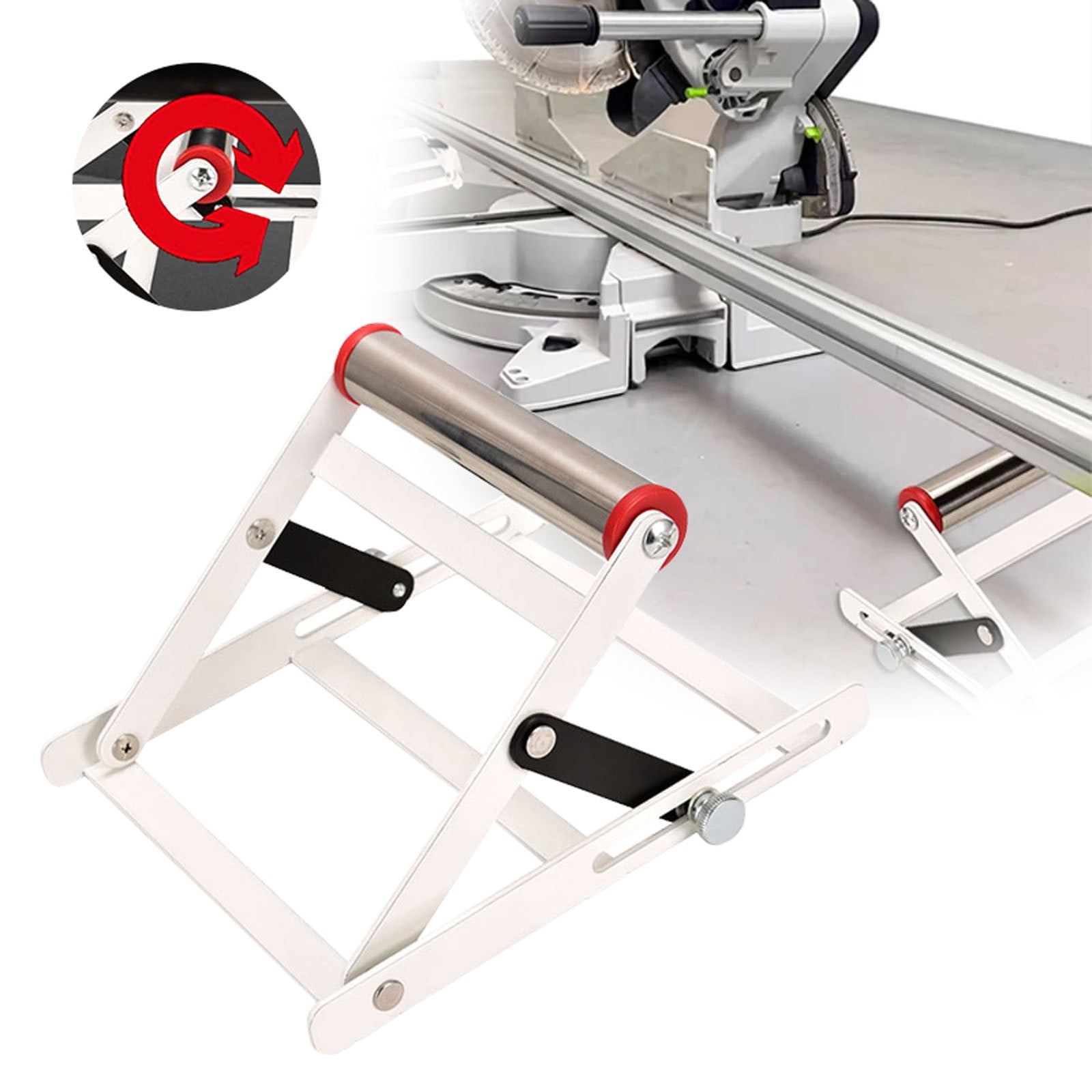 NESZZMIR Adjustable Cutting Machine Support Frame Table Saw Stand ...