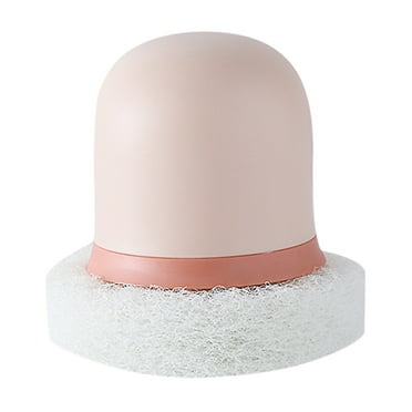 Dish Scrubber - Scrub Dishwashing Foam Sponges with Handles Bottle ...
