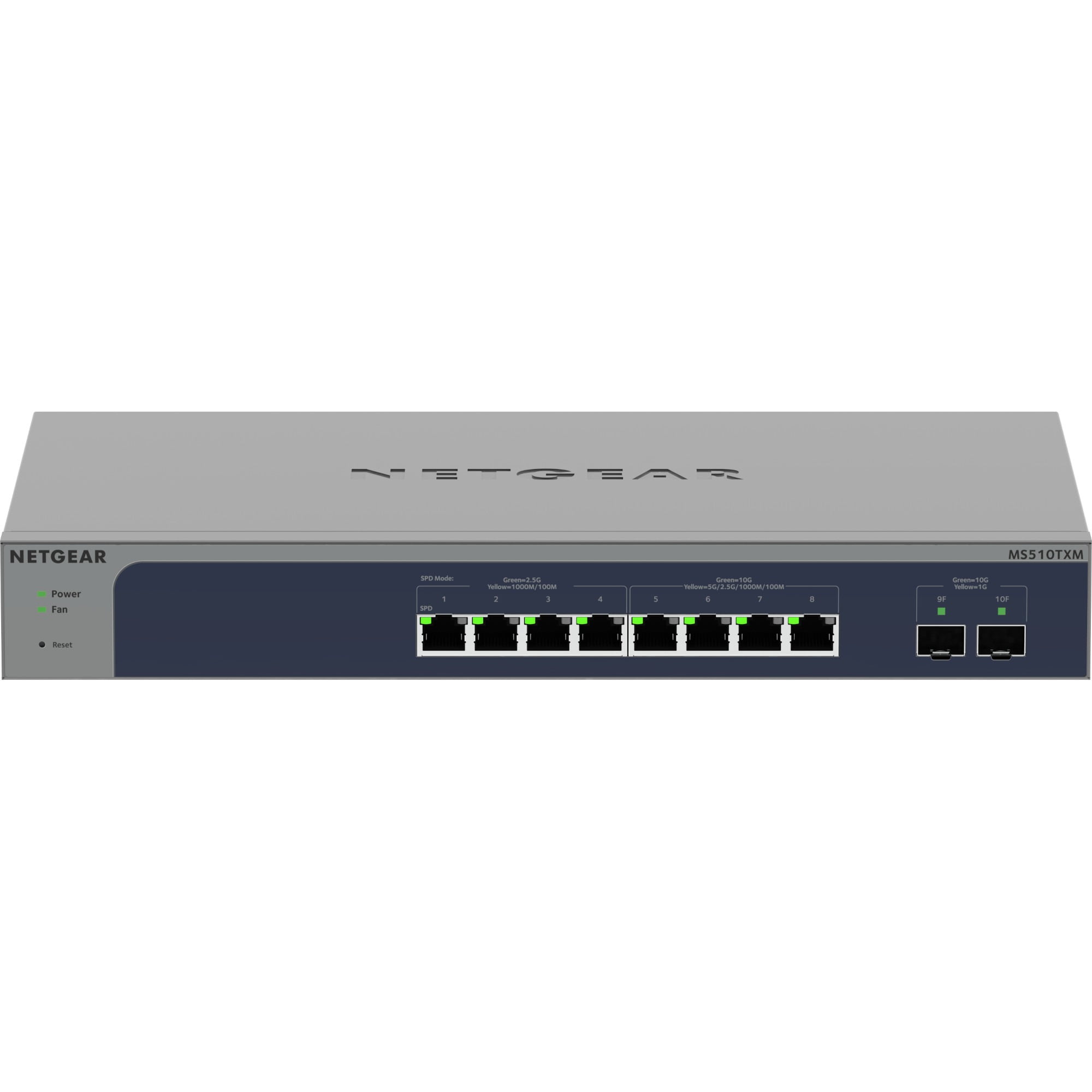 Netgear MS510TXM-100NAS 8-Port Multi-Gigabit/10G Ethernet Smart Managed ...