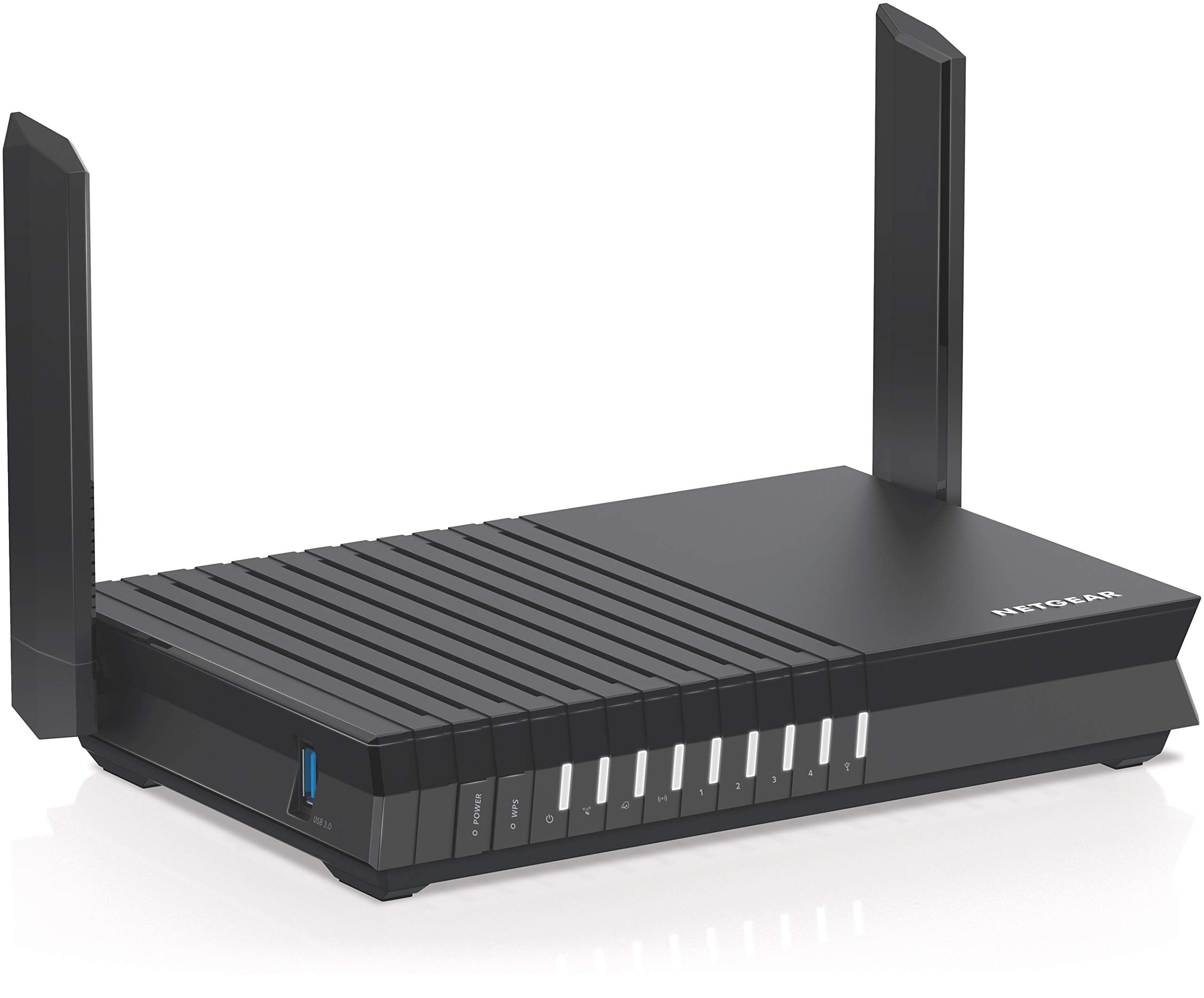 NETGEAR 4-Stream Wifi 6 Router (RAX15) - AX1800 Wireless Speed (Up to 1 ...