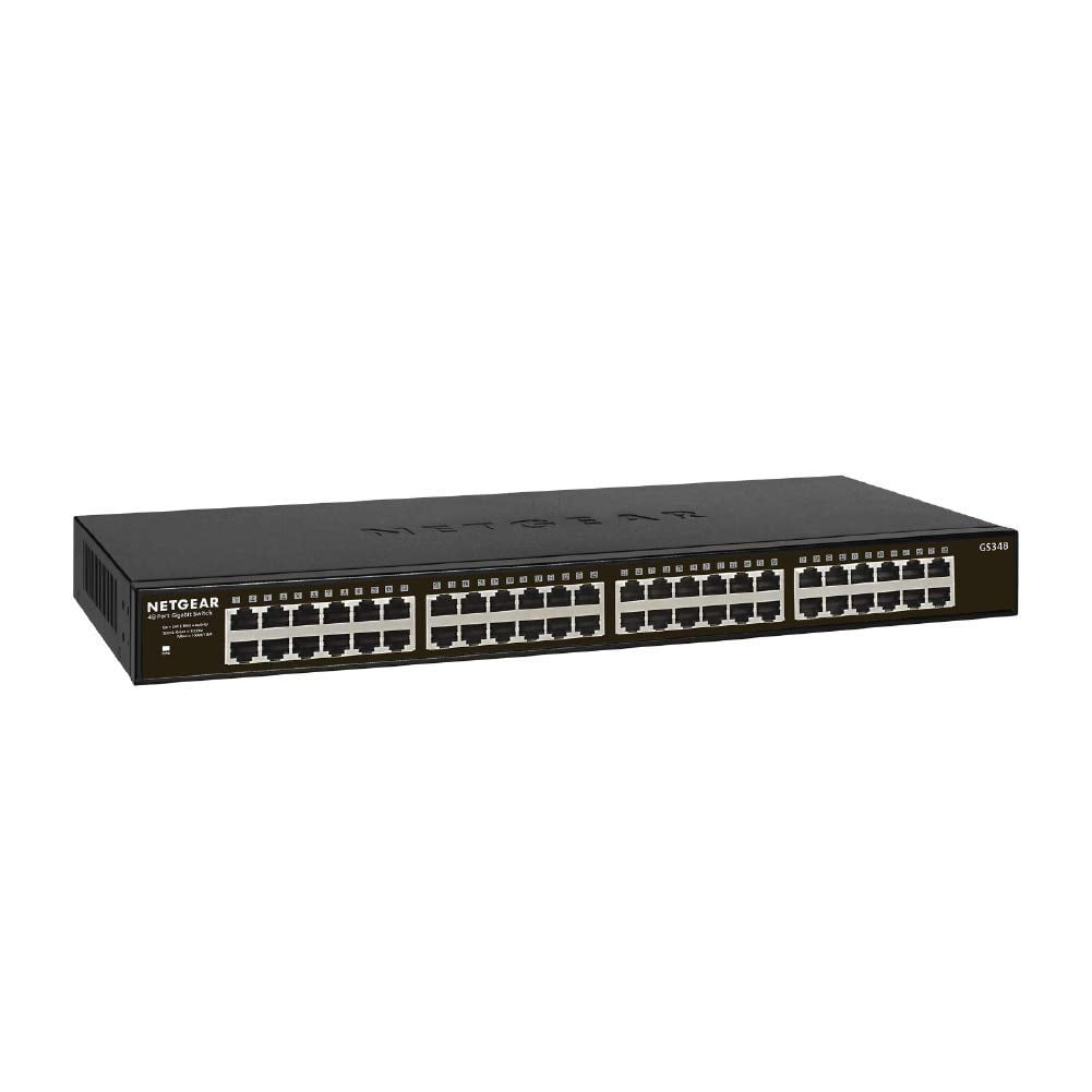 NETGEAR 48-Port Gigabit Ethernet Unmanaged Switch (GS348) - Desktop or ...