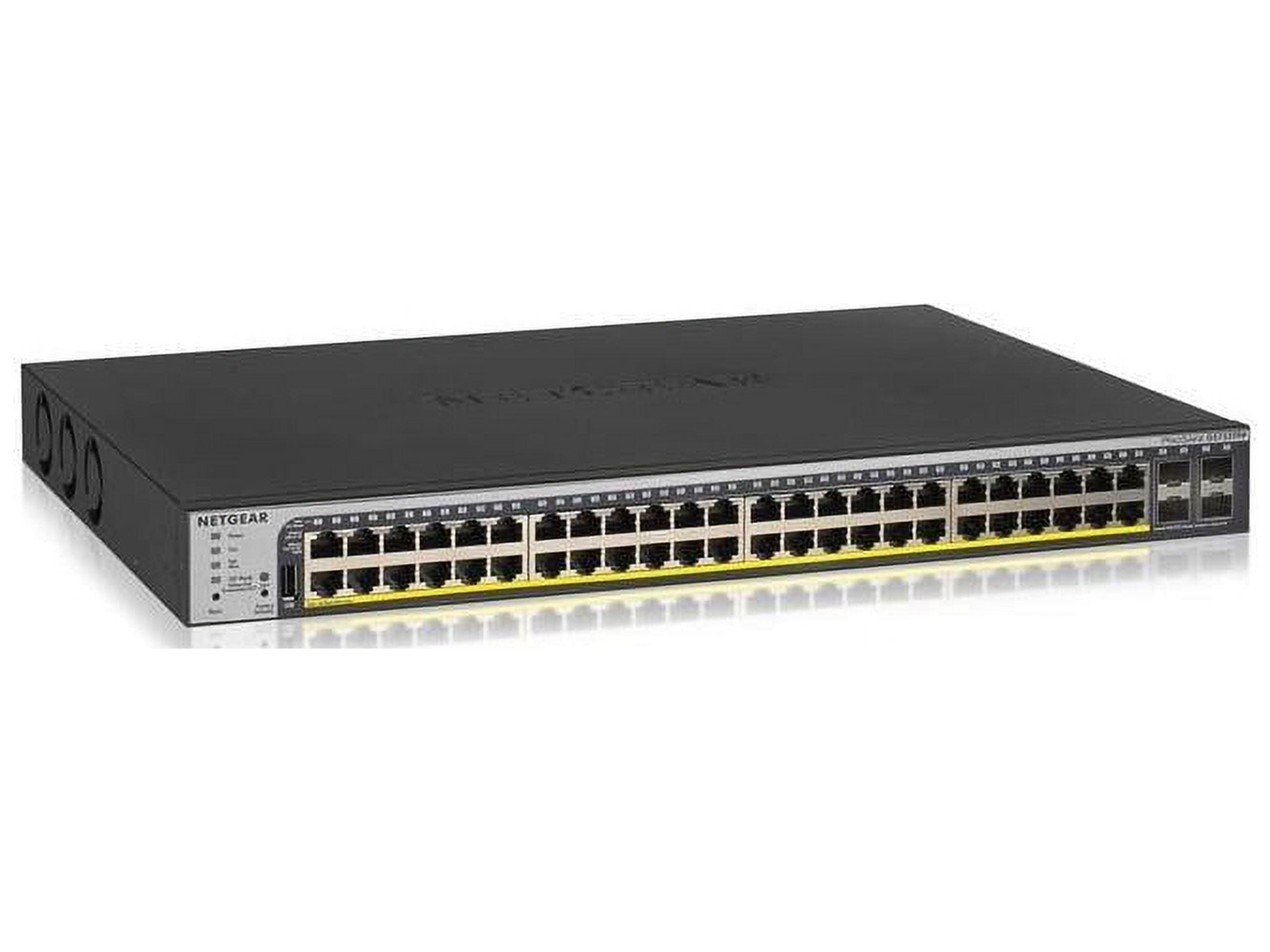 Netgear 52 Port Gigabit Managed Ethernet Smart Switch Gs752tpp 300nas