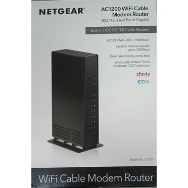 MOTOROLA MG7315 (8x4) Cable Modem + N450 WiFi Router Combo, DOCSIS 3.0 ...