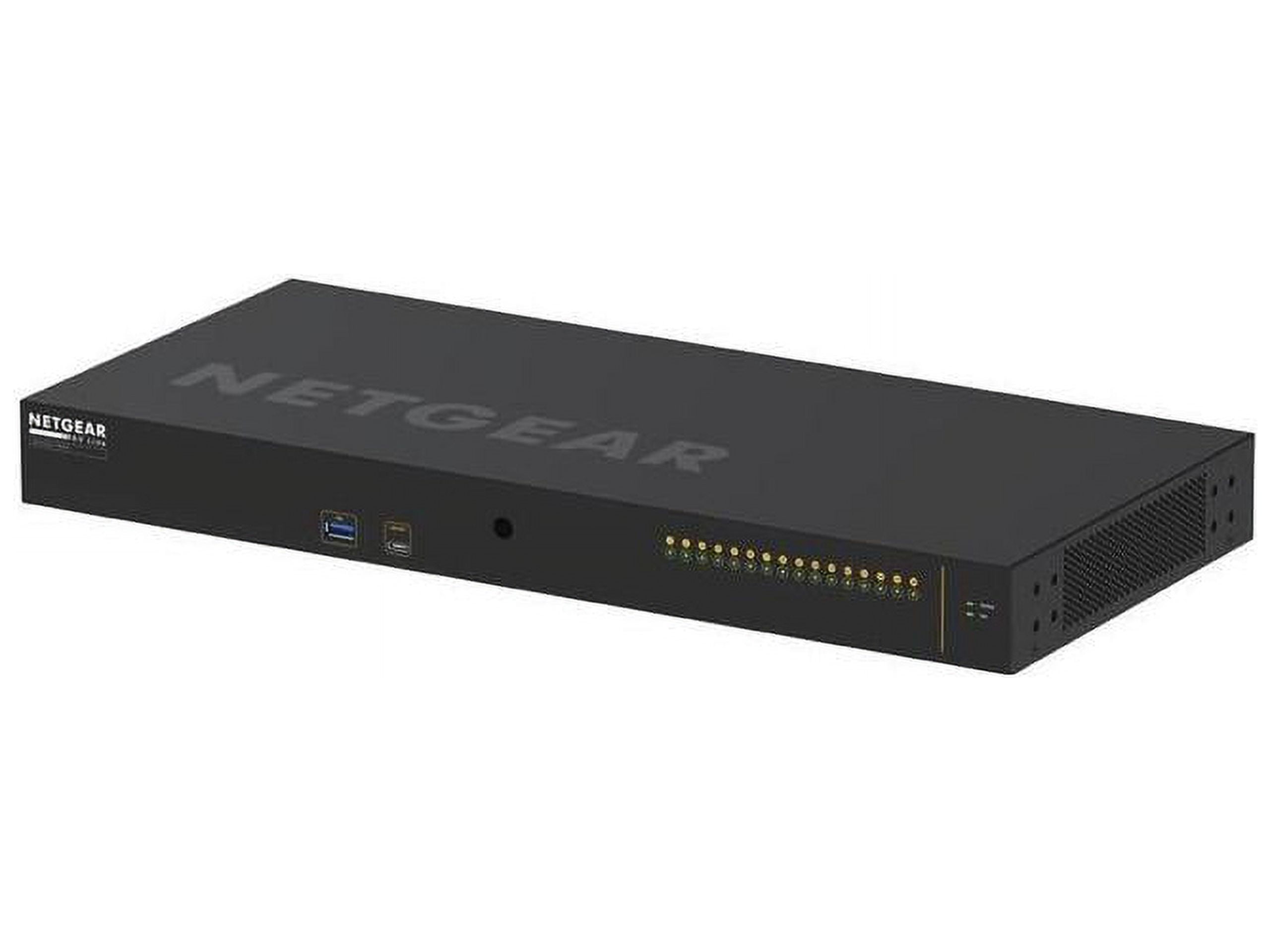 NETGEAR AV Line M4250-16XF 16x1G/10G Fiber SFP+ Managed Switch ...