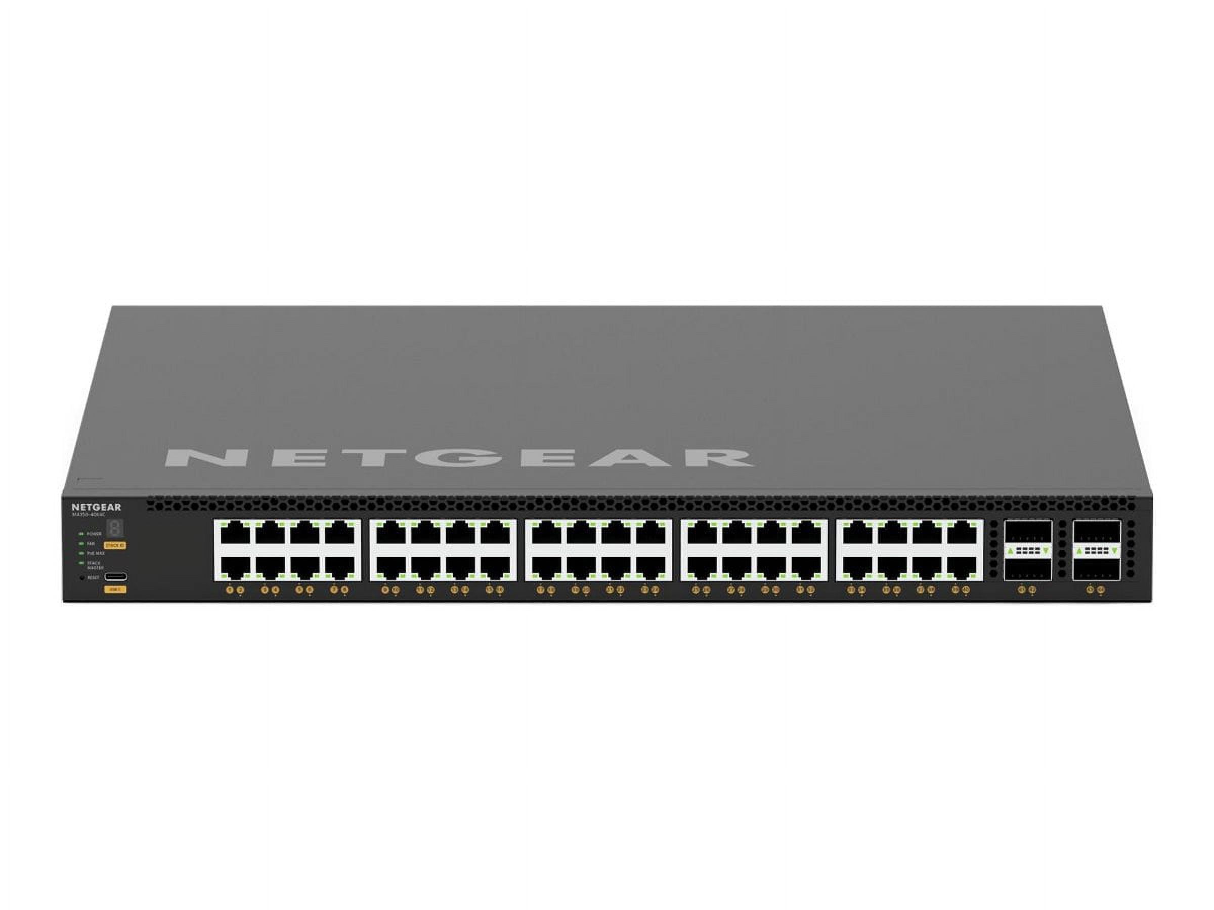 NETGEAR AV Line M4350-40X4C - Switch - L3 - managed - 40 x 100/1000/2 ...