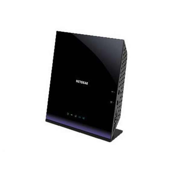 NETGEAR D6400 - Wireless router - DSL modem - 4-port switch - GigE ...