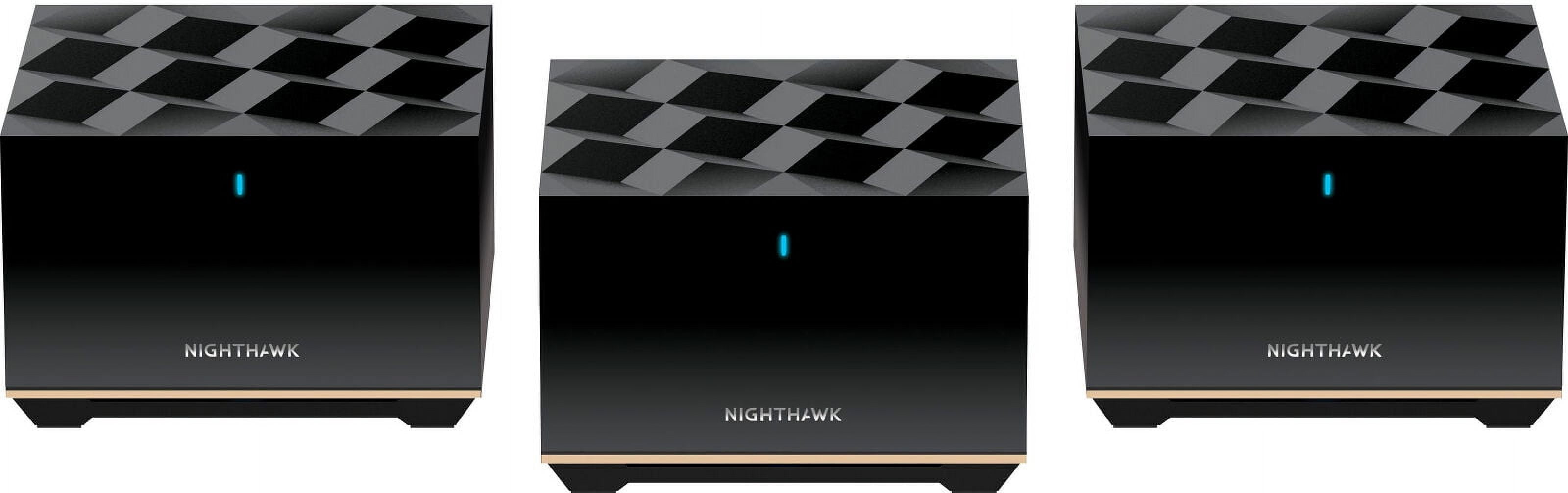 NETGEAR Nighthawk Tri-Band Whole Home Mesh WiFi 6E System (MK93S ...