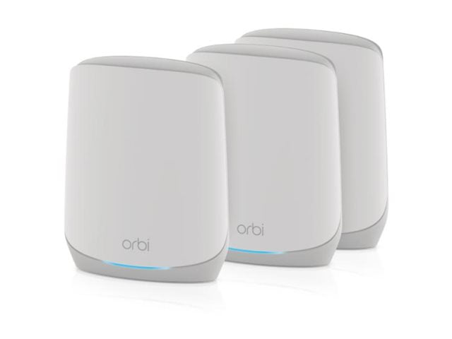 NETGEAR Orbi 750 Series RBK753P - Wi-Fi system - (router, 2 extenders ...