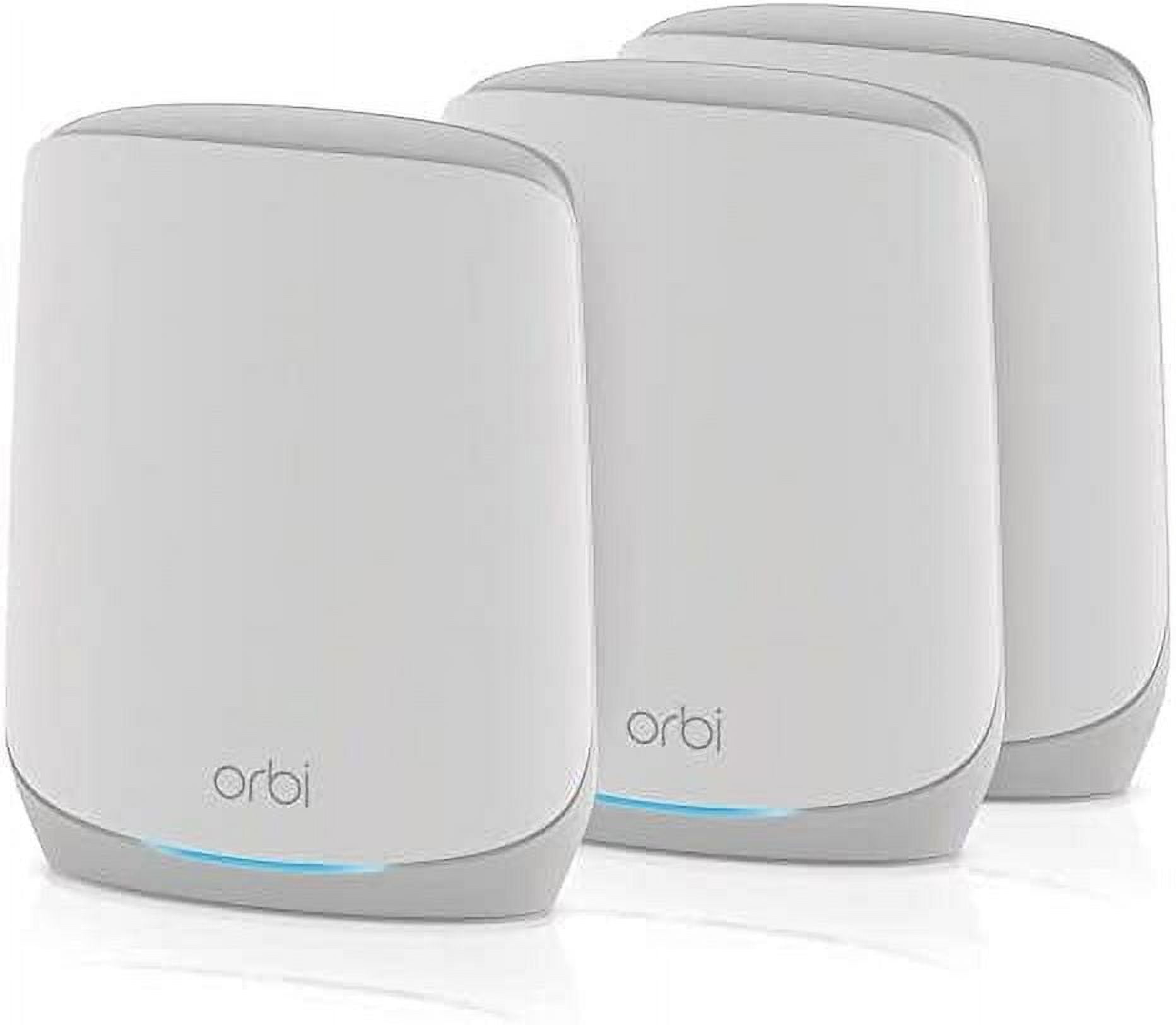 NETGEAR Orbi AX5400 Wireless WiFi 6 Mesh System with 1 Router, 2 ...