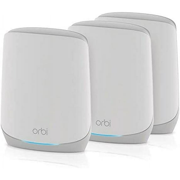 NETGEAR Orbi AX5400 Wireless WiFi 6 Mesh System with 1 Router, 2 ...