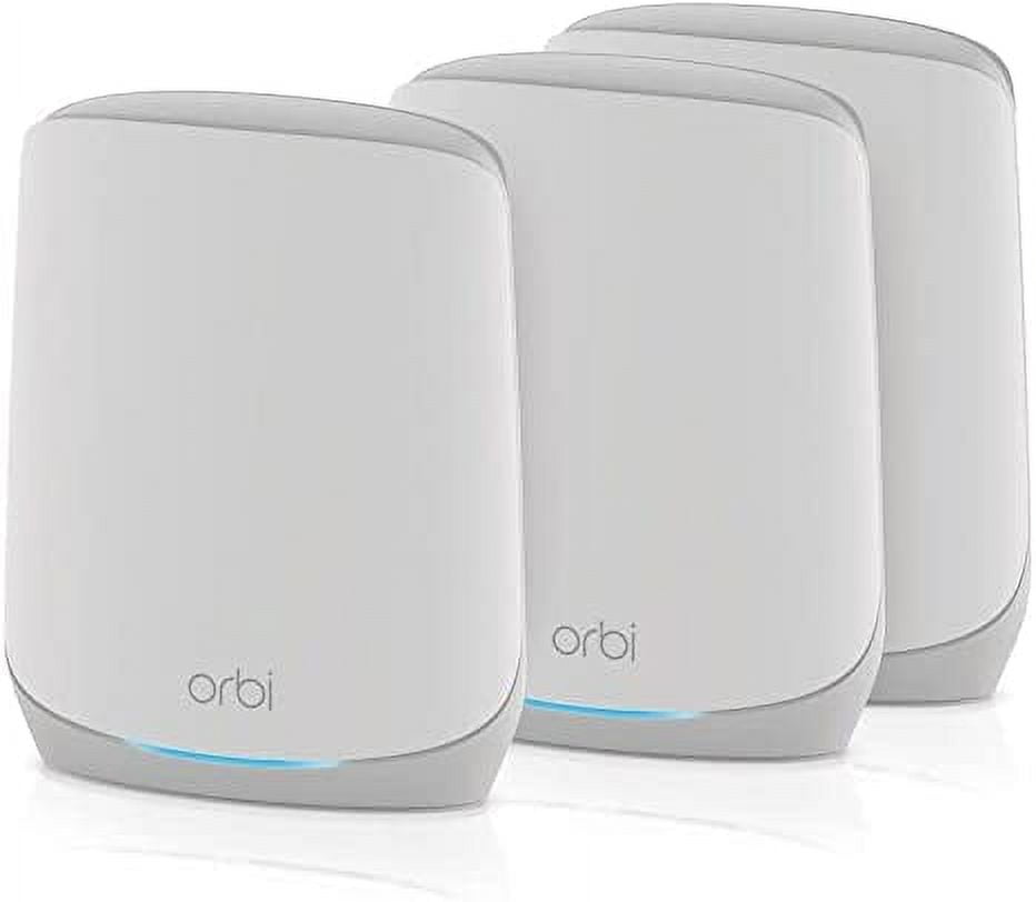 NETGEAR Orbi AX5400 WiFi 6 Mesh 1 Router 2 Satellites RBK763S-100NAS ...