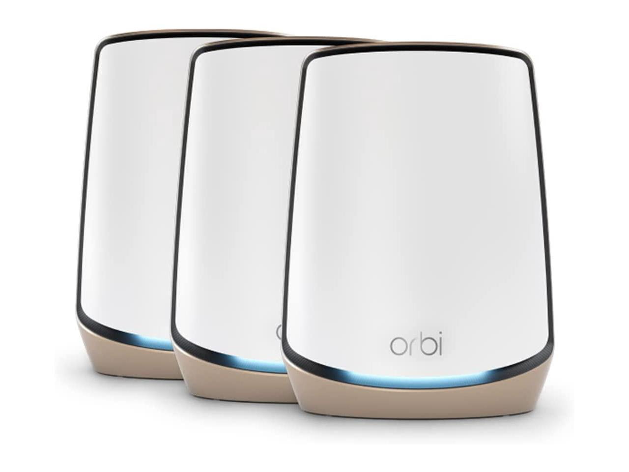 NETGEAR Orbi WiFi 6 Mesh System - Router with 2 Satellites, Covers ...