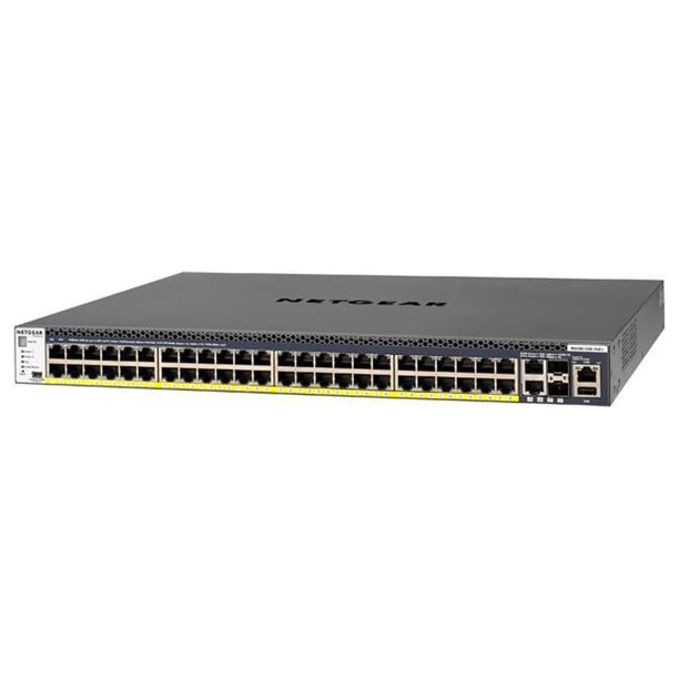 NETGEAR ProSAFE Intelligent Edge M4300-52G-PoE+ 1,000W Stackable 1G L3 ...
