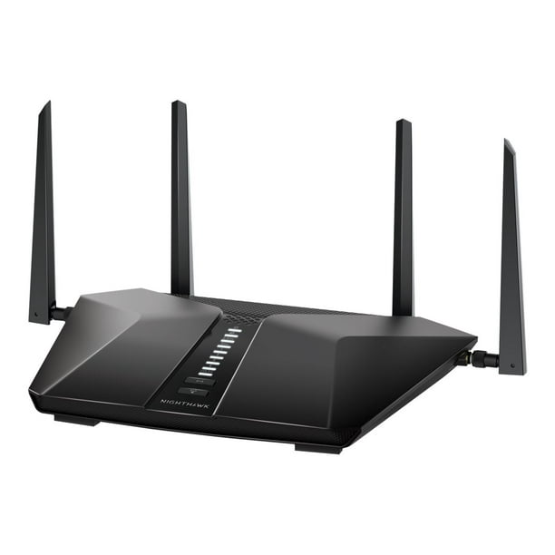 NETGEAR RAX45-100NAS Nighthawk AX6 6-Stream AX4300 WiFi 6 Router ...
