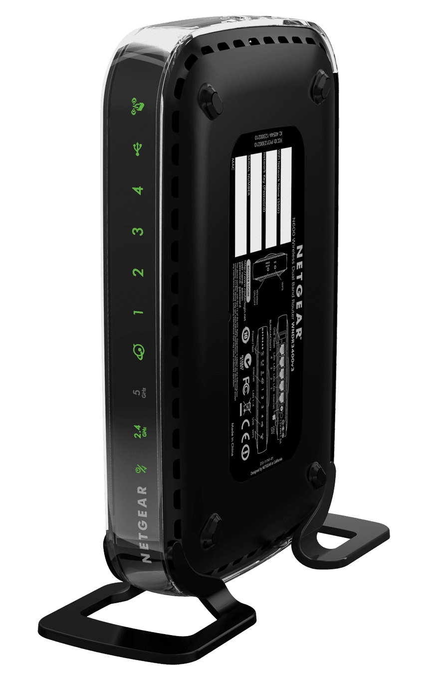 NETGEAR - WNDR3400 N600 Wi-Fi Router | Black - Walmart.com