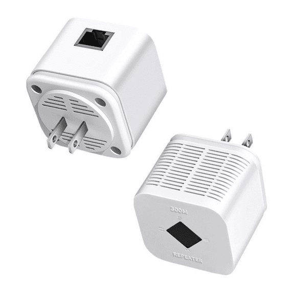 NETGEAR - WiFi Range Extender and Signal Booster, Wall-plug, 300Mbps ...