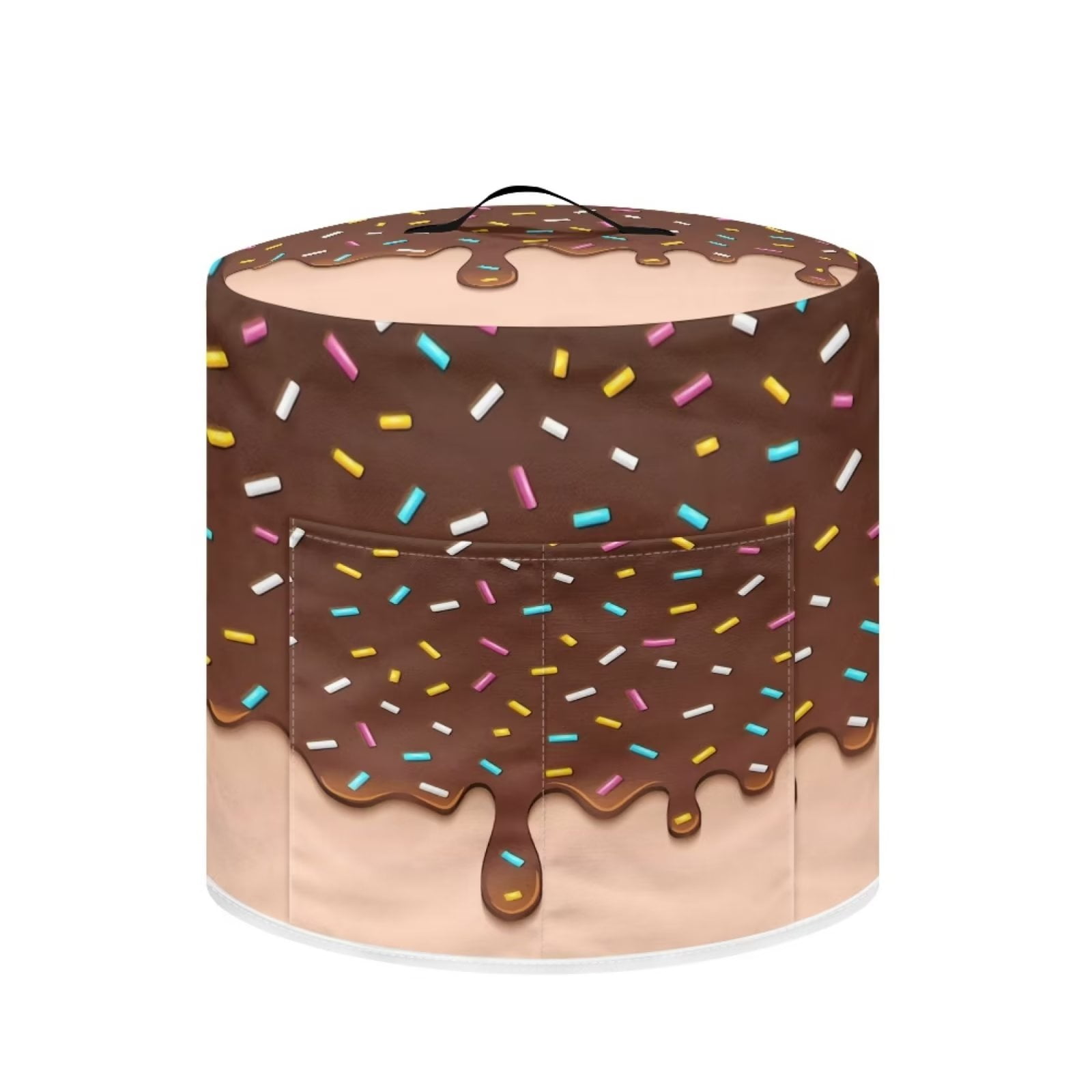 NETILGEN Chocolate Ice Cream Design Pressure Cooker Cover Hook Top ...