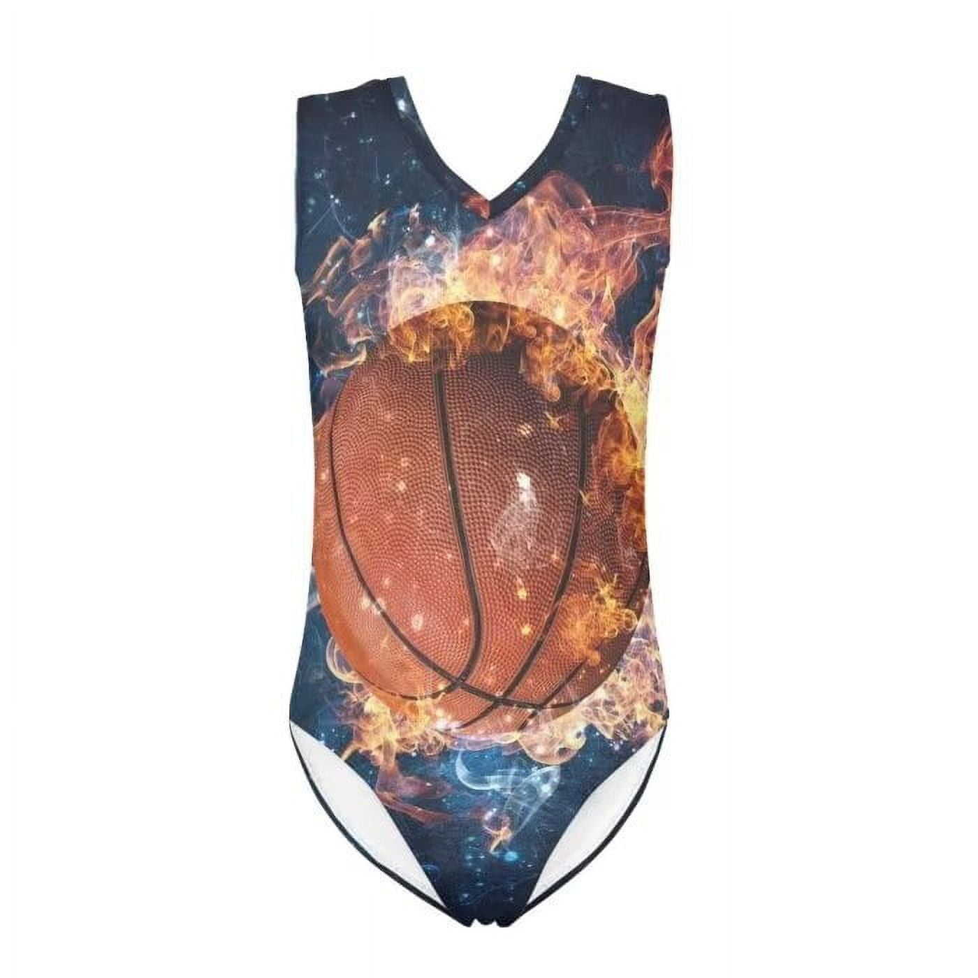 NETILGEN Creative Football Beach Bathing Suit for Teens, Stylish Casual ...