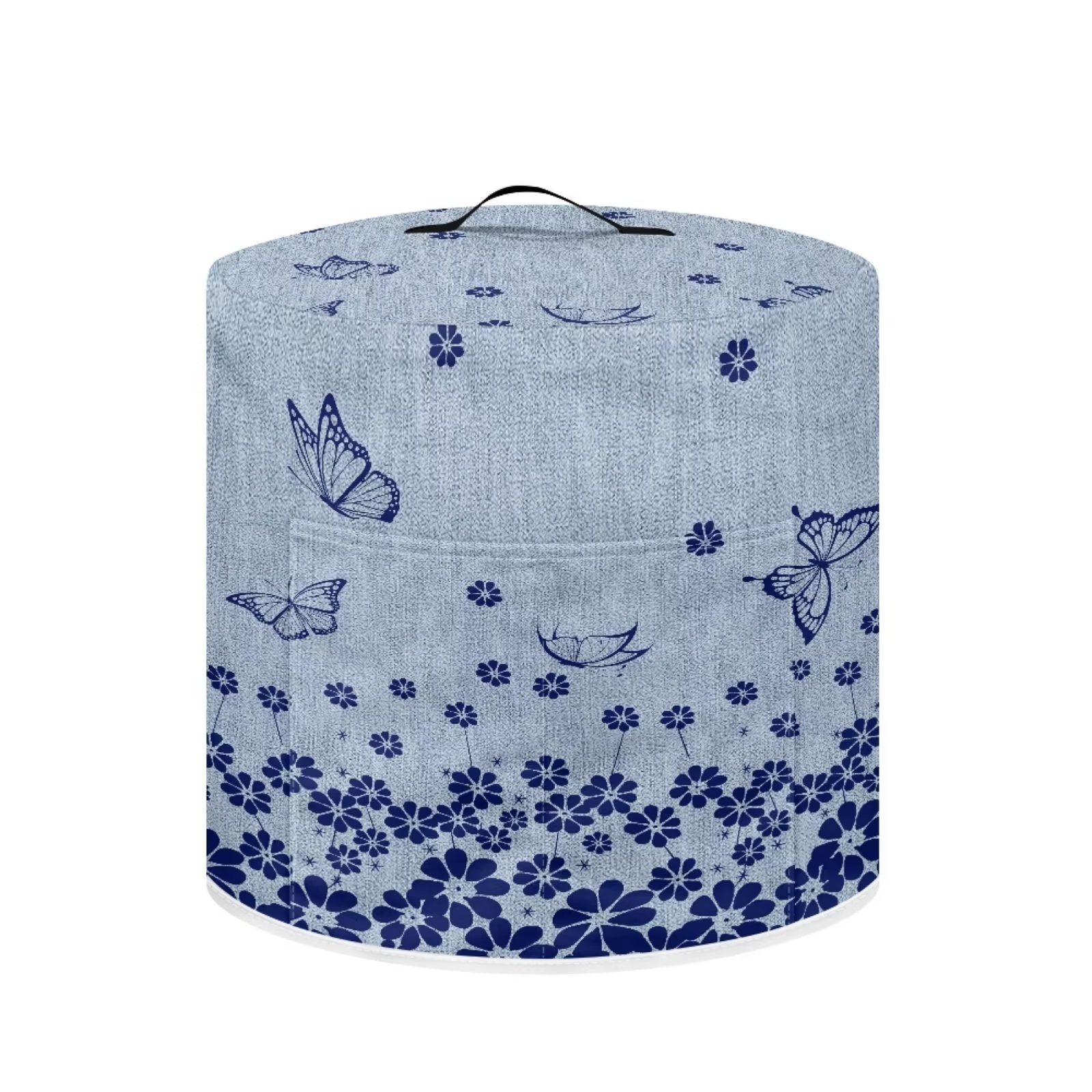 NETILGEN Daisy Butterflies Print Pressure Cooker Cover with Top Handle ...