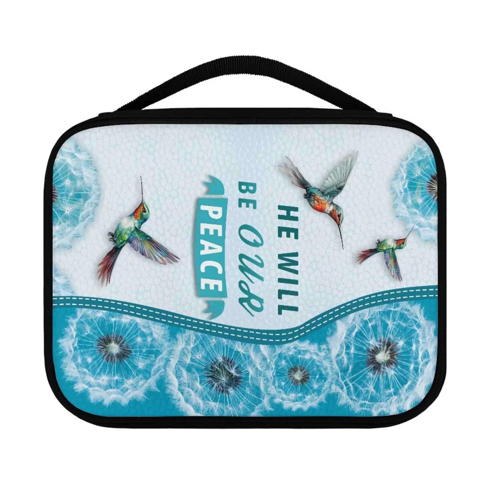 NETILGEN Dandelion & Hummingbirds Bible Case for Women & Men, Standard ...