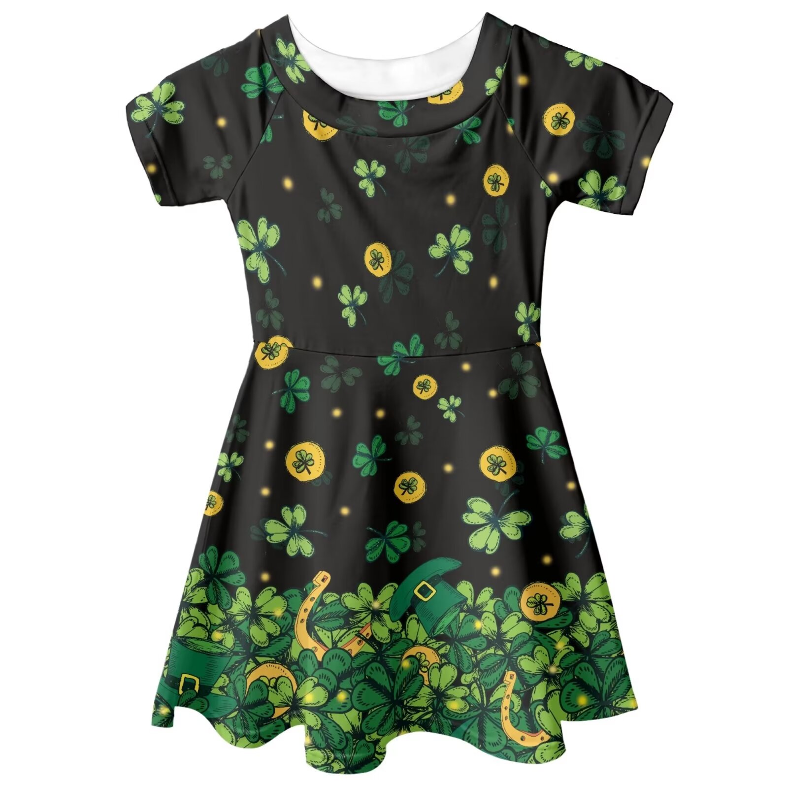 NETILGEN Kid Dress Up Clothing with Golden Horseshoe Iron & Hat ...